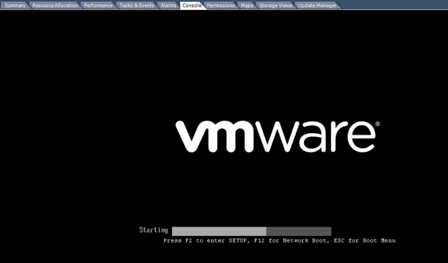 Guest Hangs At Starting On VMWare BIOS Splash Screen SOLVED Guest Hangs At Starting On VMWare BIOS Splash Screen SOLVED